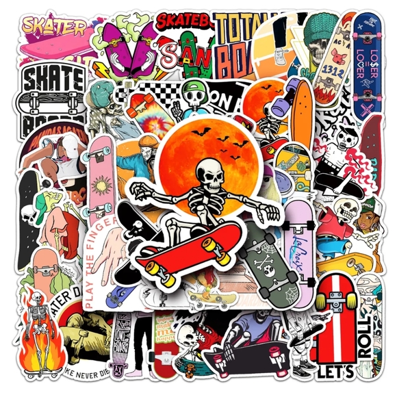 Office | 5 For 25 Skateboarding Stickers | Poshmark